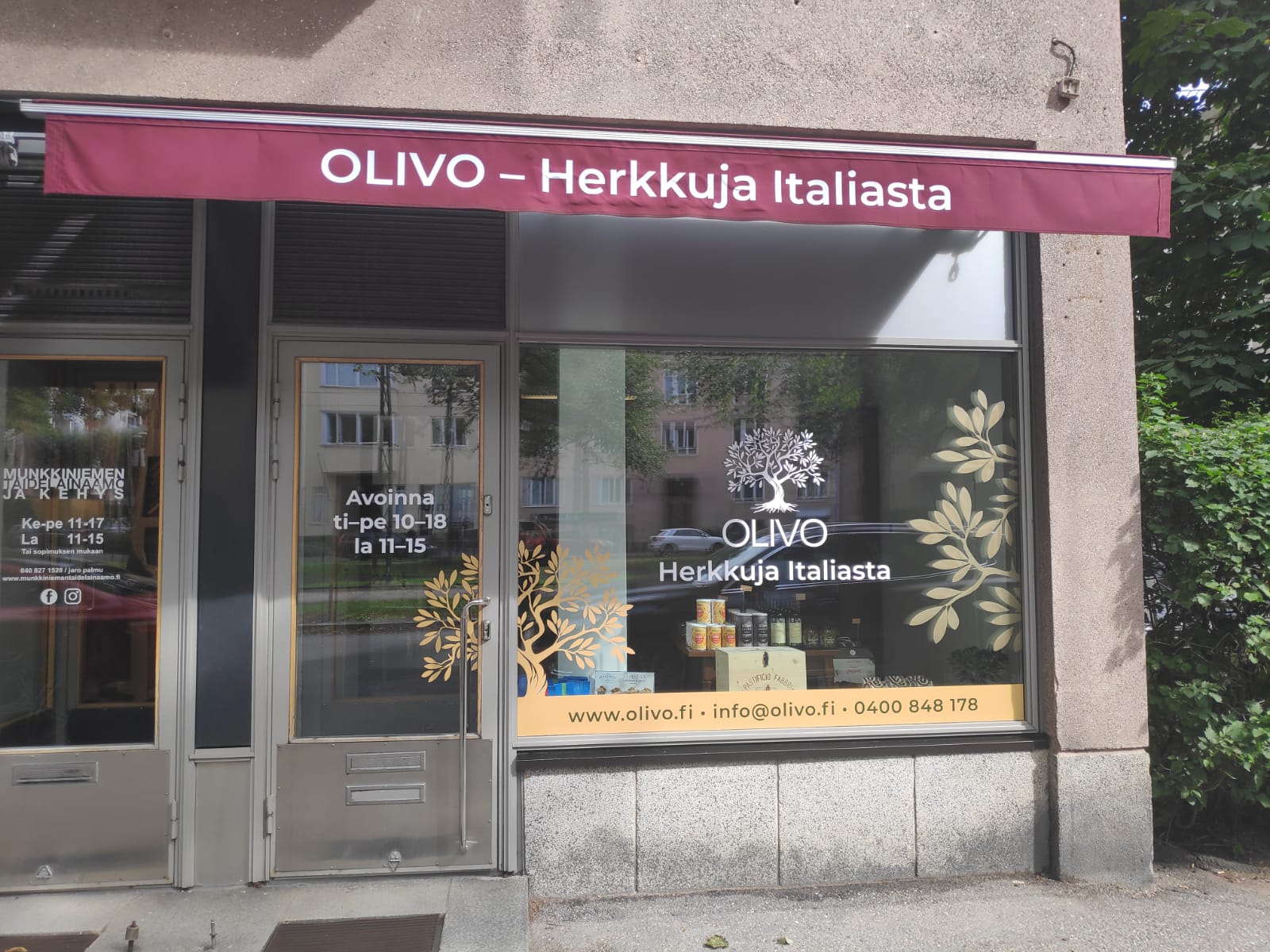 Myymälä Muuttanut Osoitteeseen Munkkiniemen Puistotie 7 Tervetuloa